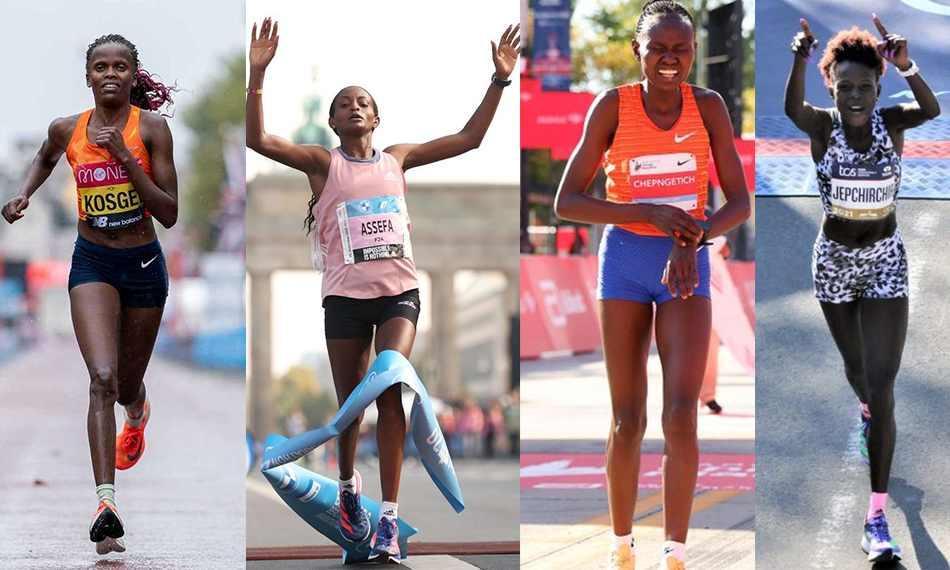 Mary Keitany's record under threat as three fastest women in the world ...