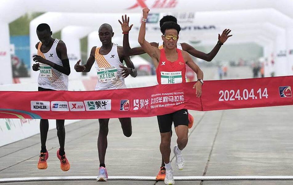 Top three runners of Beijing half marathon stripped of medals after ...